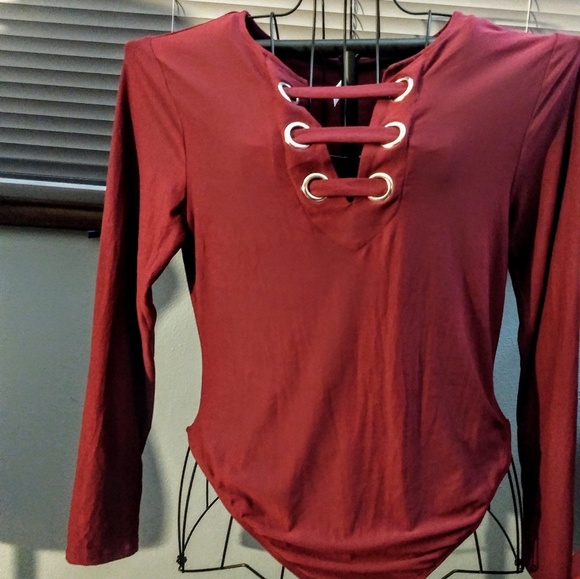 Tops | Nwt Caged Body Suit | Poshmark